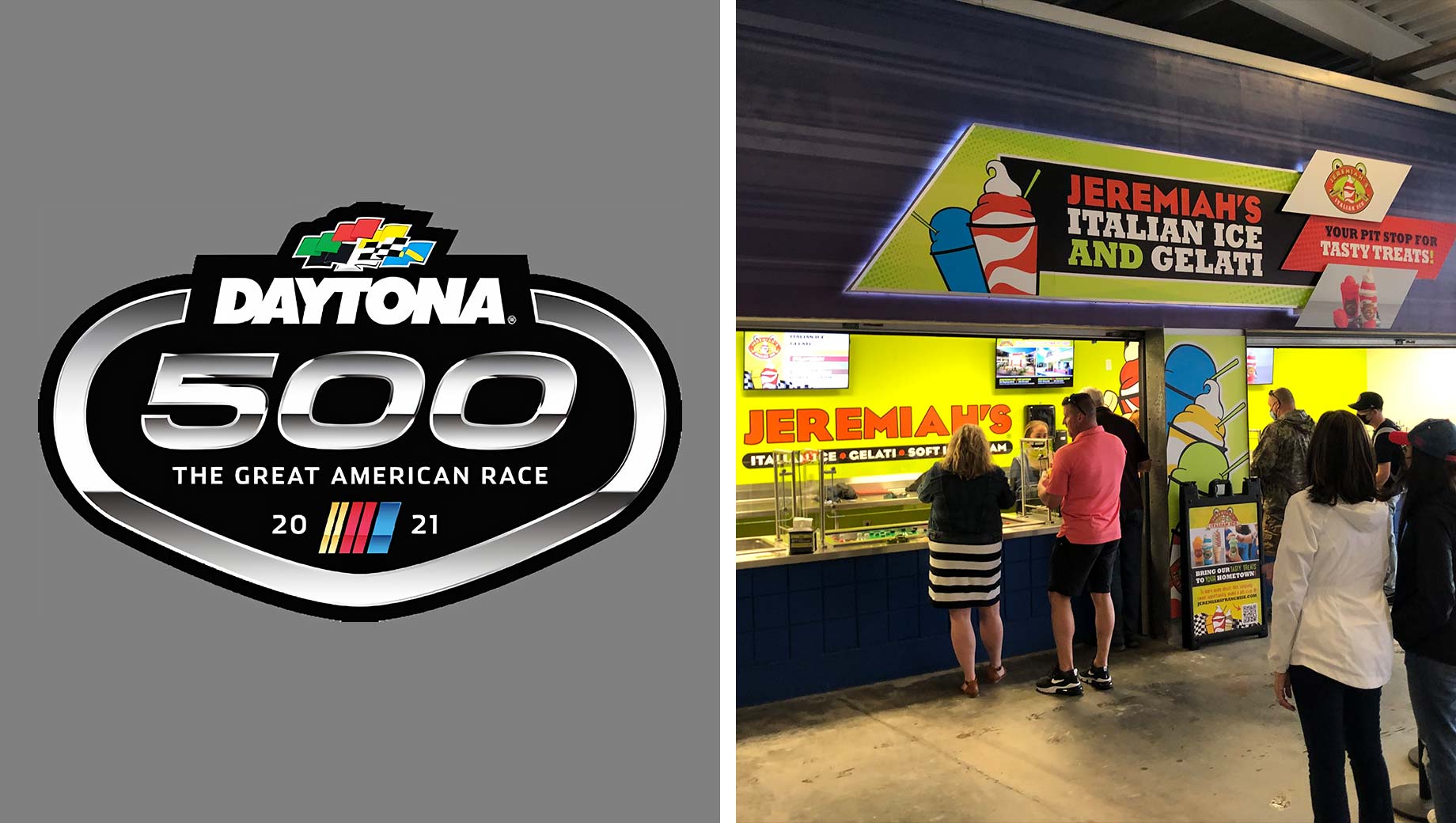 Jeremiah’s Italian Ice Franchise Partners with Daytona Speedway